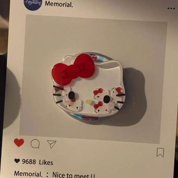 popsocket magsafe pop socket Japanese Korean cartoon cute KT cat ...