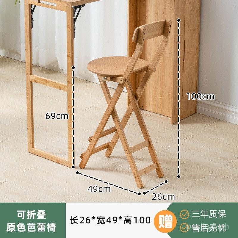 Solid Wood Folding Bar Counter Home Window Modern Small Bar Bar Counter ...