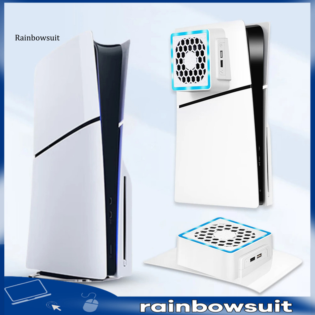[RB] Rgb Fan for Ps5 Slim Side-mounted Fan for Ps5 Slim Ps5 Slim Side ...