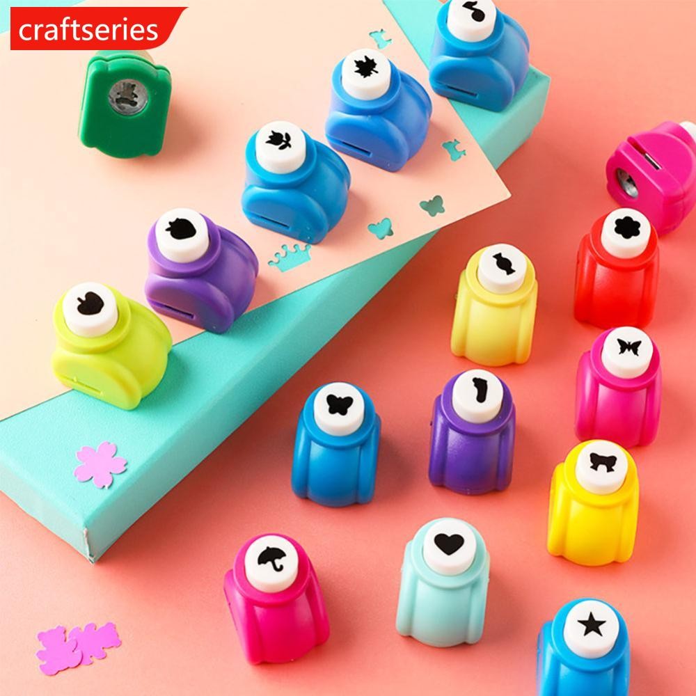 CRAFTSERIES 24 Puncher Shape Mini Scrapbook Punches Handmade Cutter ...
