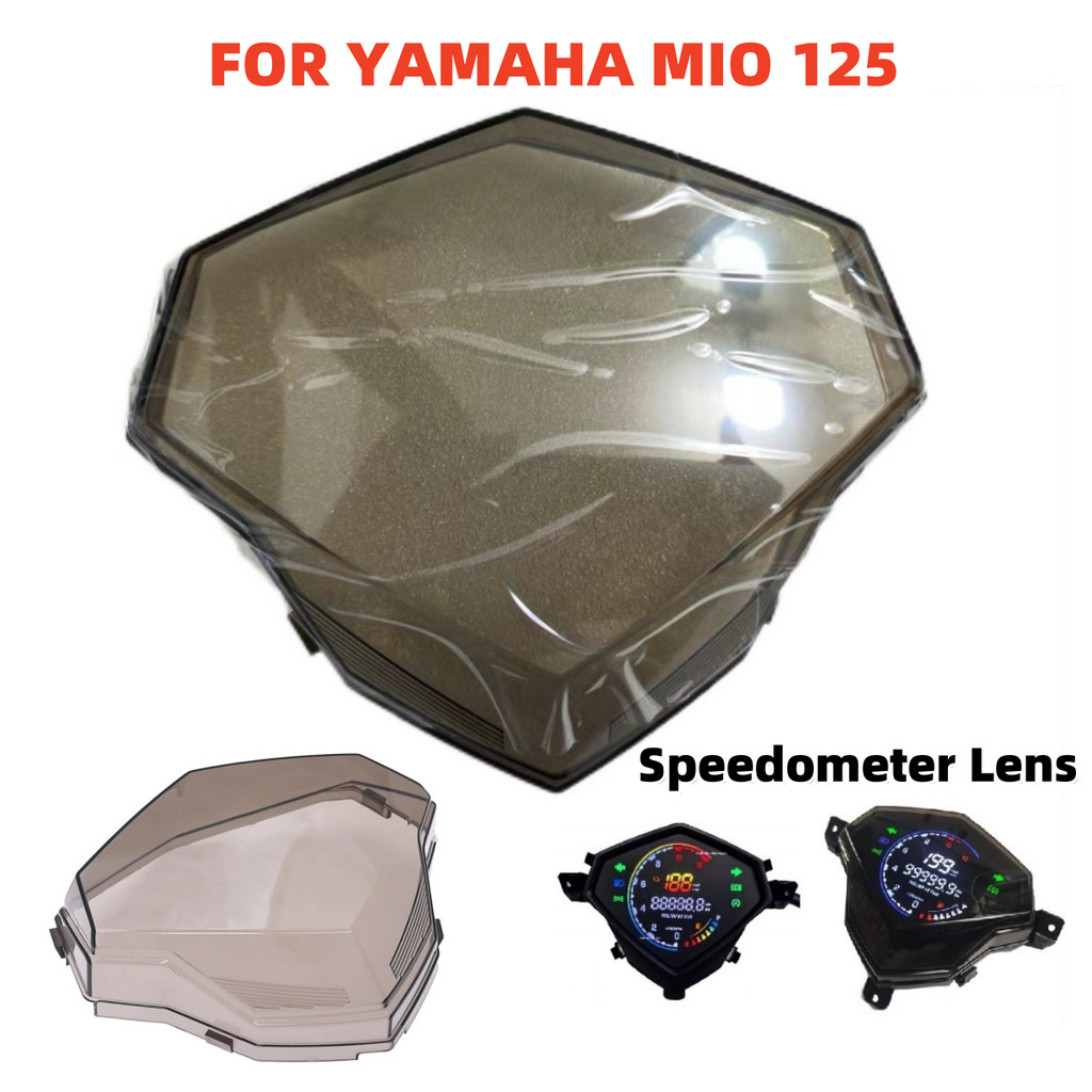YAMAHA MIO i125 SPEEDOMETER GAUGE LENS Digital Speedometer Lens Speed ...