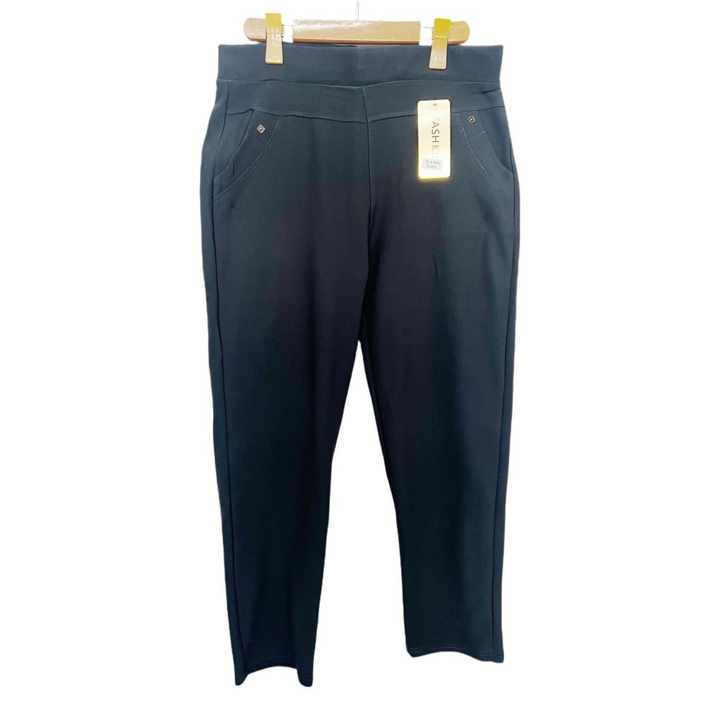 MEMC Stretchable Highwaist 4XL 5XL 6XL Plus size office formal slacks ...