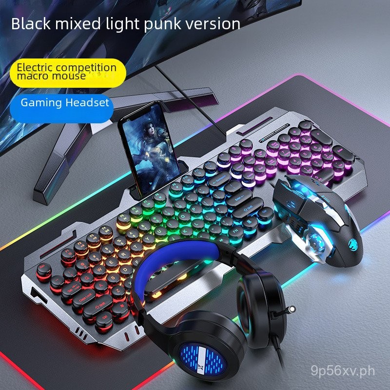 Pioneer Keyboard Mouse Suit Gaming Electronic Sports Wired Mute ...