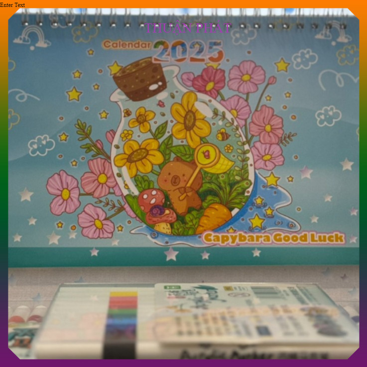 Desk calendar 2025 size 21*17cm - creative coloring desk calendar for ...