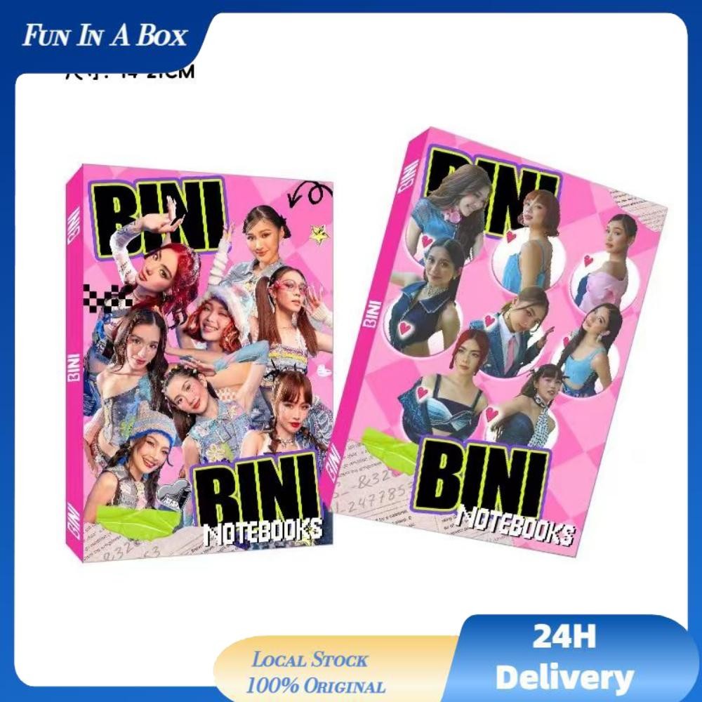 Notepads BINI Peripheral Notebook 30 Page Bini Activity Slam Book ...