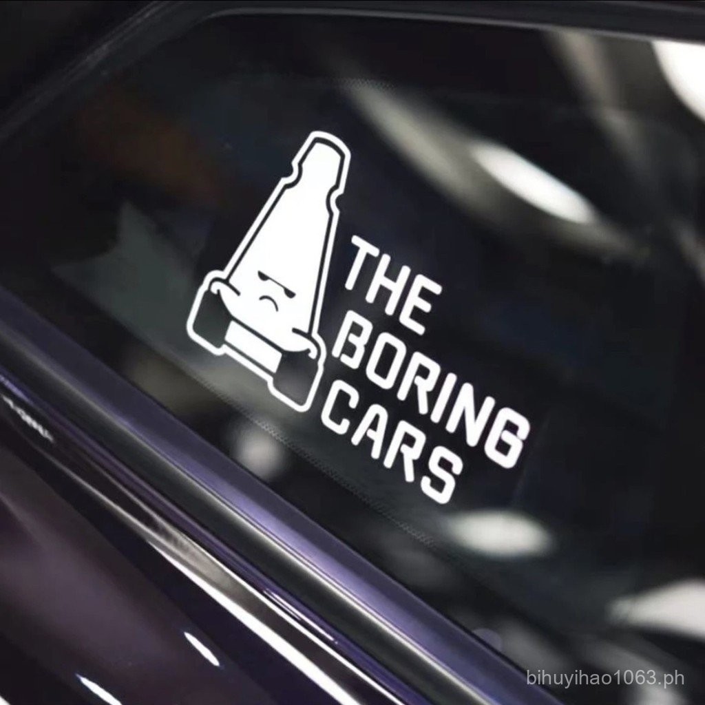 The Boring Concept TBC Black and White Cartoon Hand-Painted Stickers ...