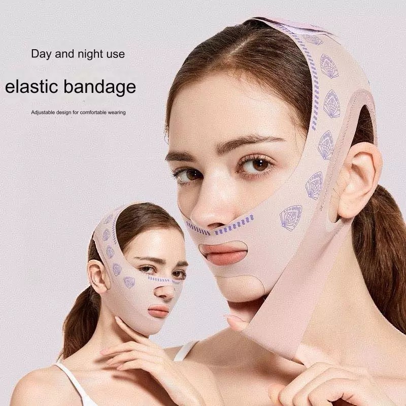 Lifting Firming Mask Soft Comfortable V-face Bandage Sleep Mask Reduce ...