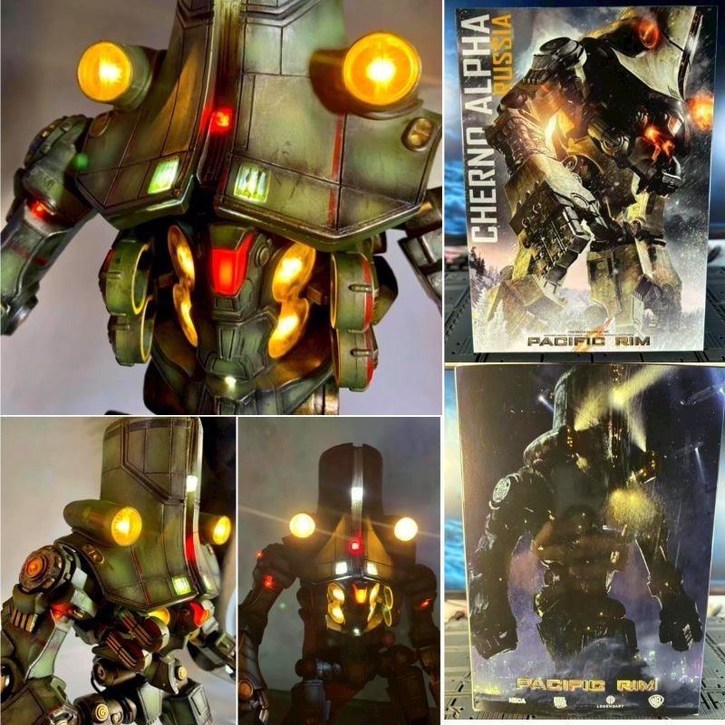 NECA Pacific Rim Russia Mecha Cherno Alpha Movable Model Figure ...