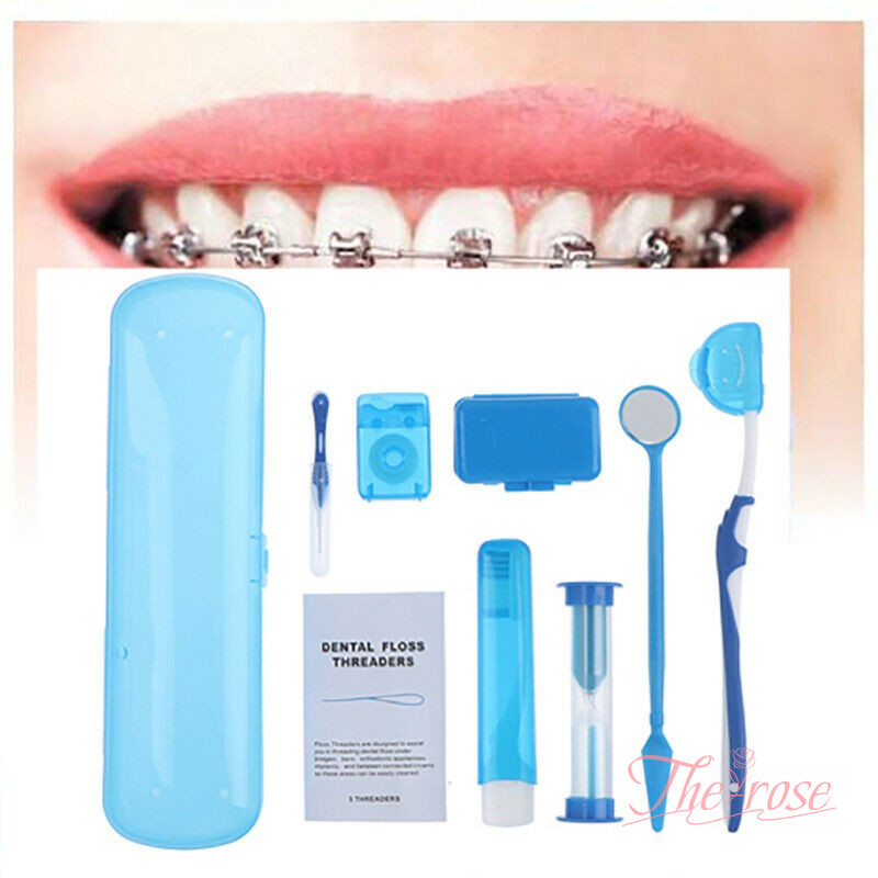Ortho kit for brace orthodontics oral cleaning brace toothbrush ...