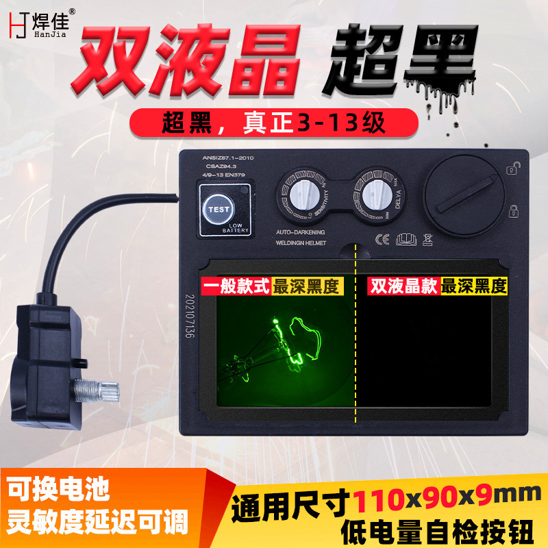 Dual LCD Adjustable Light Changing Lens Solar Automatic Color Changing ...