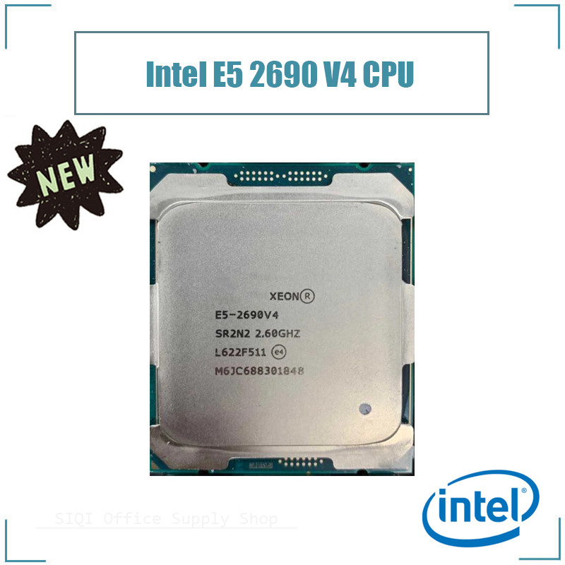 Intel Xeon E5 2690 V4 CPU LGA2011-3 2.6GHz 14-Core 28-Threads 35MB 135W Processor | Shopee ...