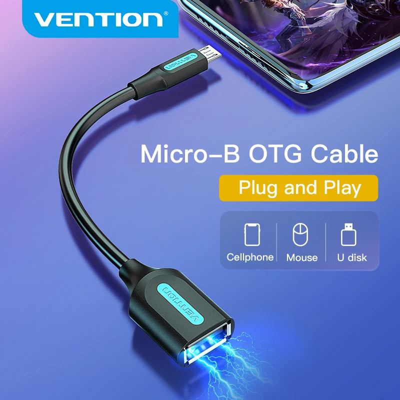 Vention Micro USB OTG Cable Adapter Micro USB Connector Tablet Android ...