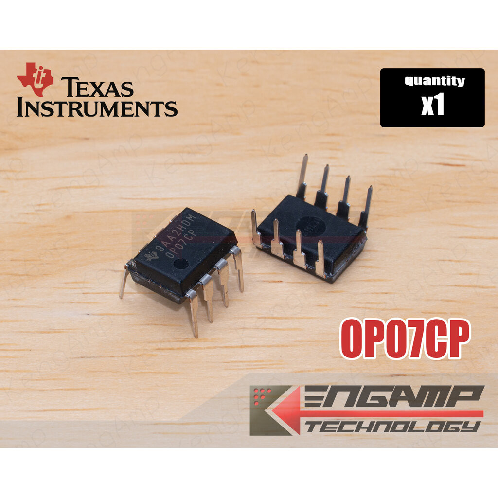 (1 Unit) [IC] OP07CP TEXUS PRECISION OP-AMP | Shopee Philippines
