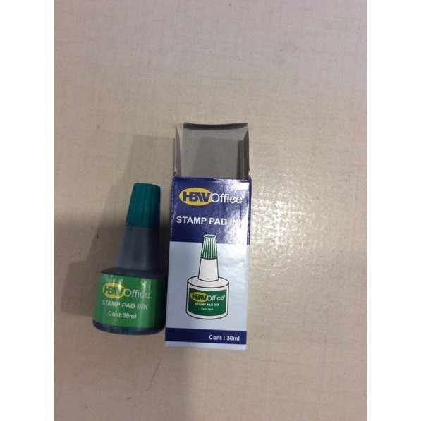 HBW office stamp pad ink color green 30ml | Shopee Philippines