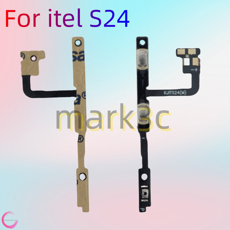 For itel S24 Power Volume Button Flex Cable Side Key Switch Button ...