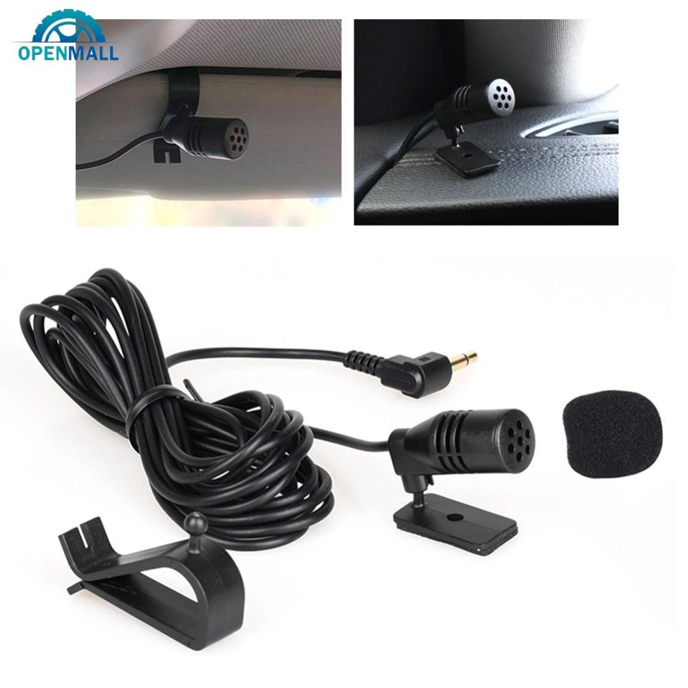 OPENMALL Car Audio Microphone 3.5mm Clip Jack Plug Mic Stereo Mini ...