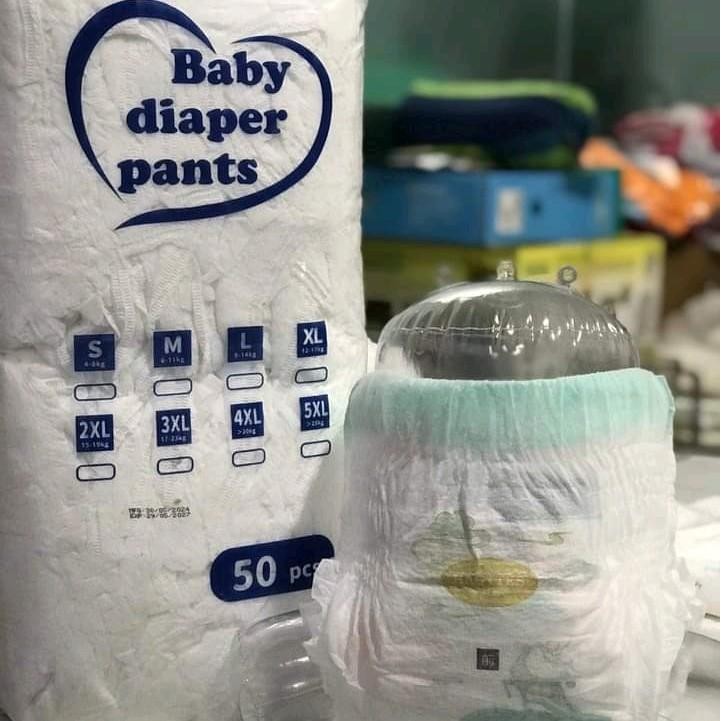 Korean Diaper Q Shape - 50pcs per Pack (Medium to XXXL) | Shopee ...