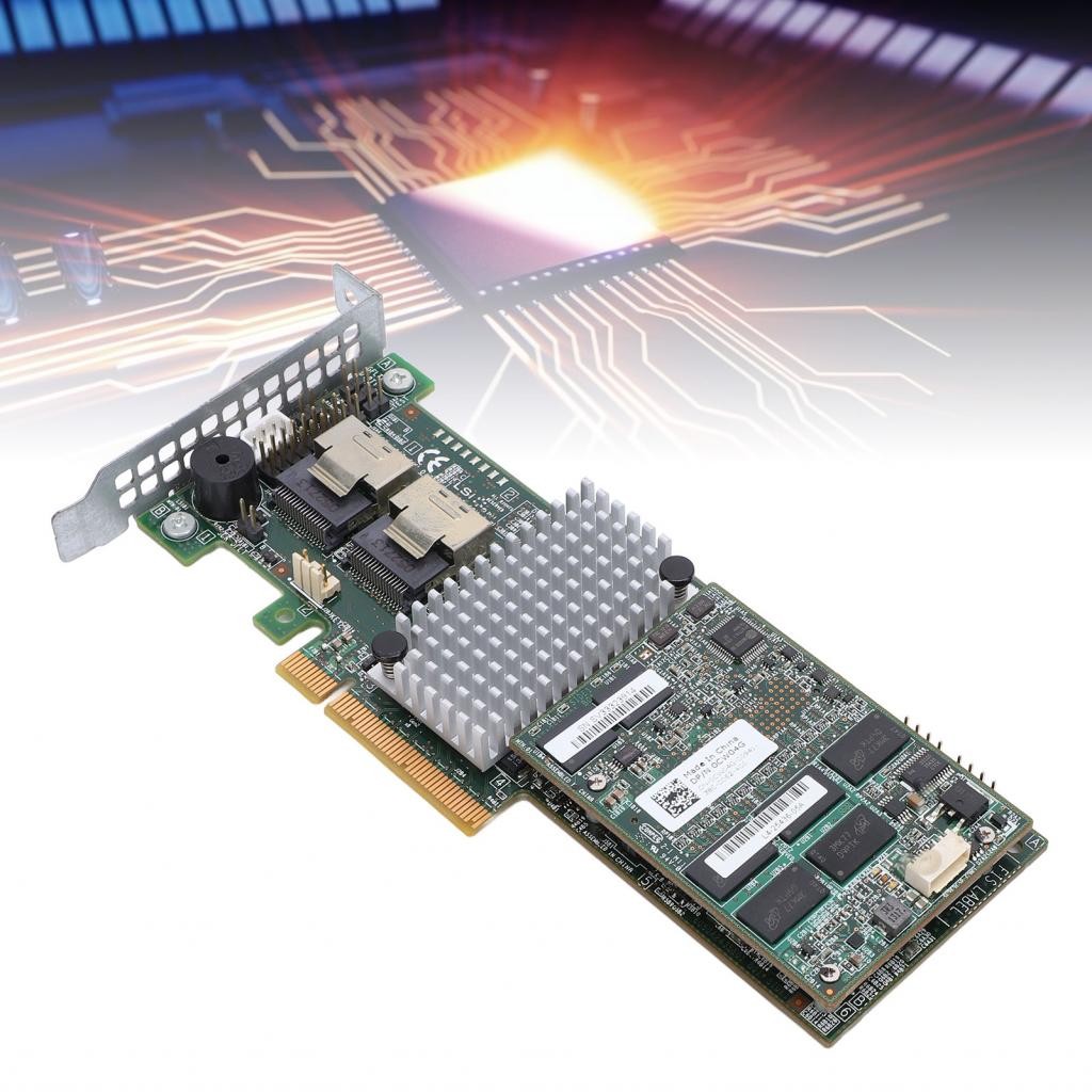 Haichao SAS Controller Card 2 Port Array Plug and Play High Reliability ...