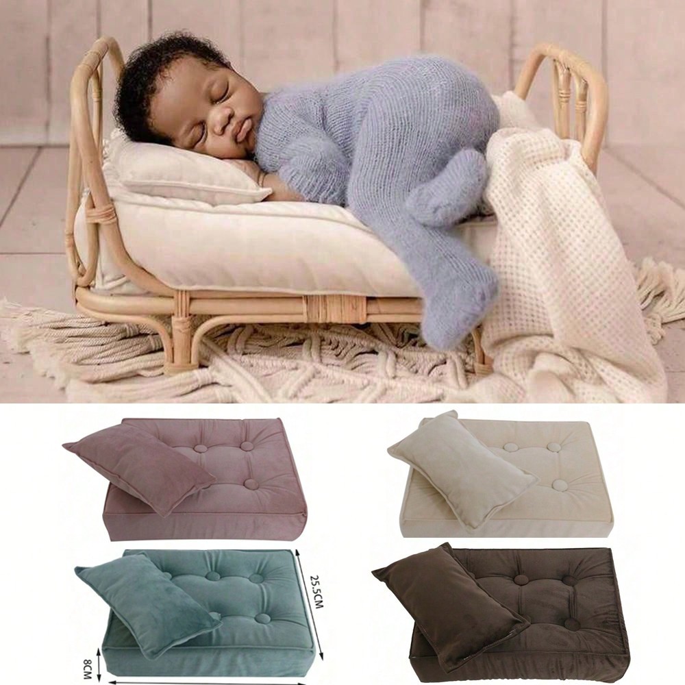 Baby Posing Pillows Newborn Photography Props Backdrop Bedding Mattress ...