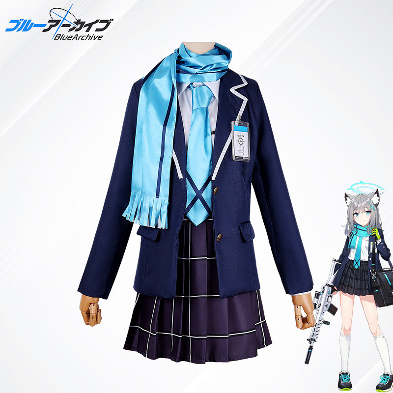 shiroko cosplay Sunaookami Shiroko cosplay shiroko blue archive cosplay ...
