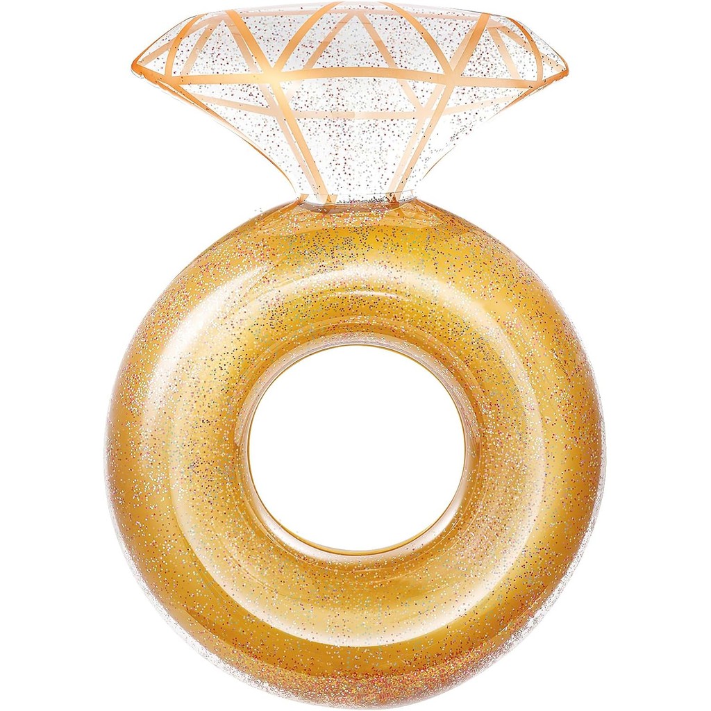 HeySplash Pool Floats Inflatable Diamond Ring Pool Float Large ...