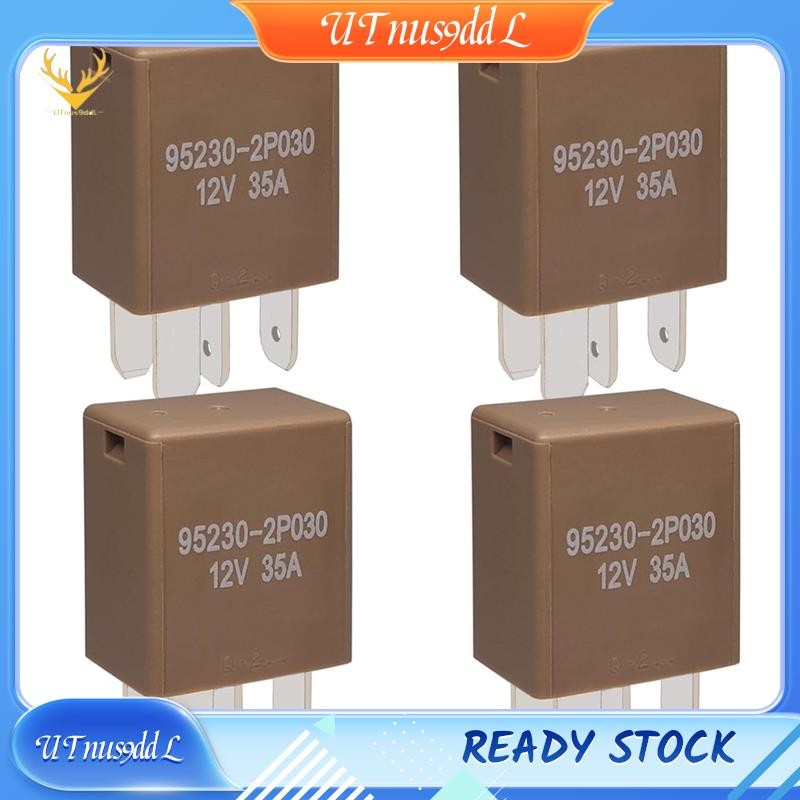 [UTnus9ddL] Relay 95230-2P030 (Pack of 4), 4 Pins Multi-Purpose Power ...