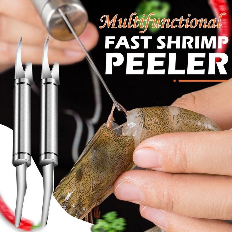 Shrimp Thread Remover Stainless Steel Shrimp Thread Remover Knife Magic ...