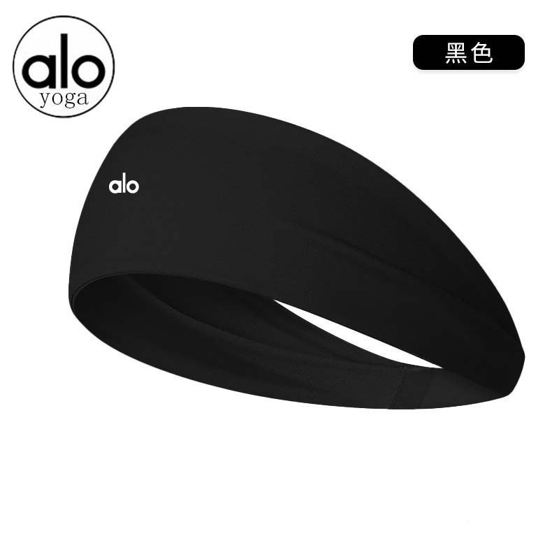 Alo yoga Ladies High Elastic Widened yoga Headband Sports Moisture ...