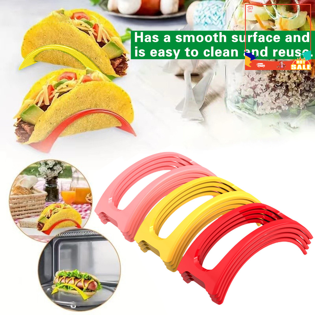 GZ-6/12Pcs Taco Holder Food Grade BPA-Free Oven Dishwasher Safe ...