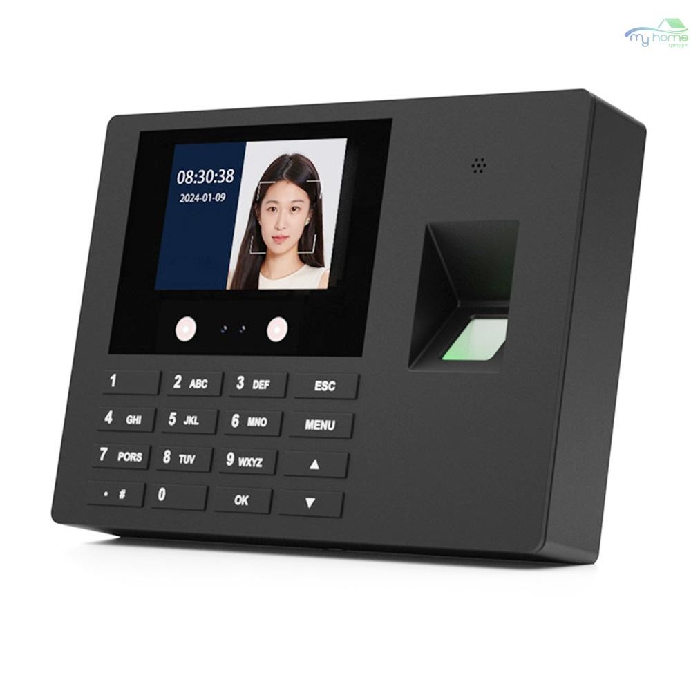 Time Attendance Face Recognition Time Clock Support Fingerprint ...