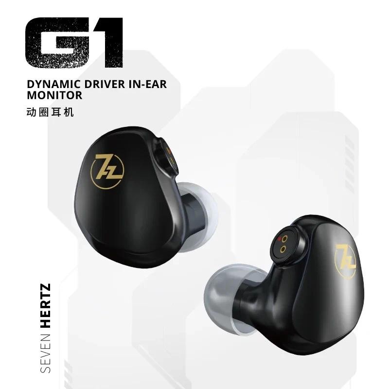 7HZ G1 Headphone 10mm Dynamic Driver In-Ear Monitor Hifi Music ...