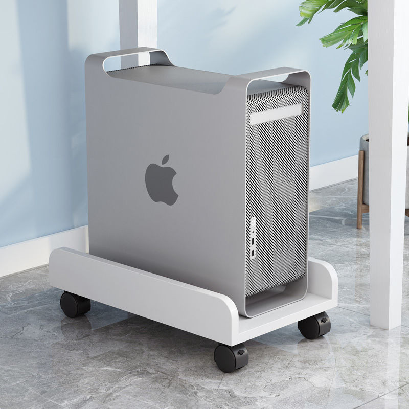 Desktop Computer Host Bracket Moving Wheels Height Increasing Storage ...