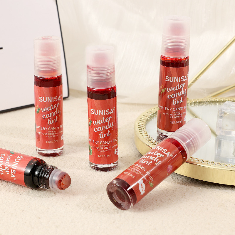 Sunisa Roll On Water Candy Tint Watery Candy Fruit Lip Gloss | Shopee ...