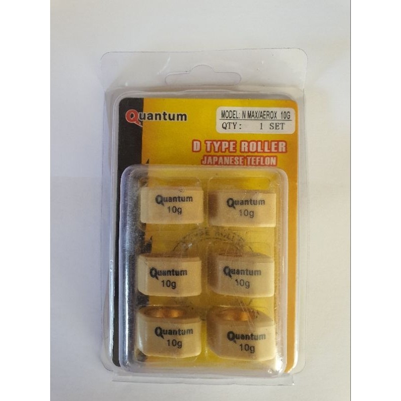 Quantum D TYPE 10g Weight Roller / Bola / Flyball NMAX, AEROX, MIO I ...