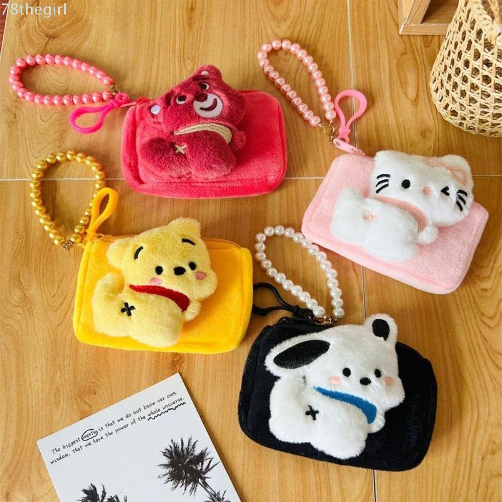 THEGIRL Hellokitty Fart Zero Wallet, Pompompurin With Keychain Pochacco ...