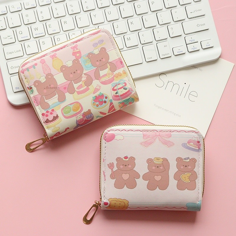 New Cute and Compact Danny Bear Coin Purse Cartoon Cartoon Cartoon ...