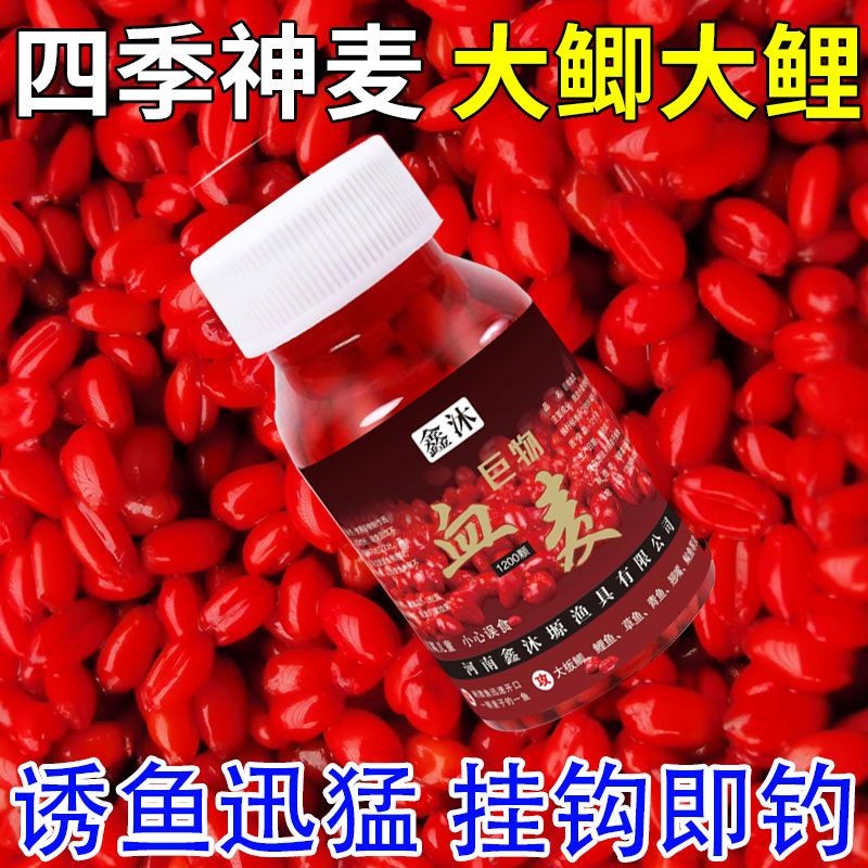 2025 Crazy angler fishing blood wheat musk bait particles Direct Hook ...