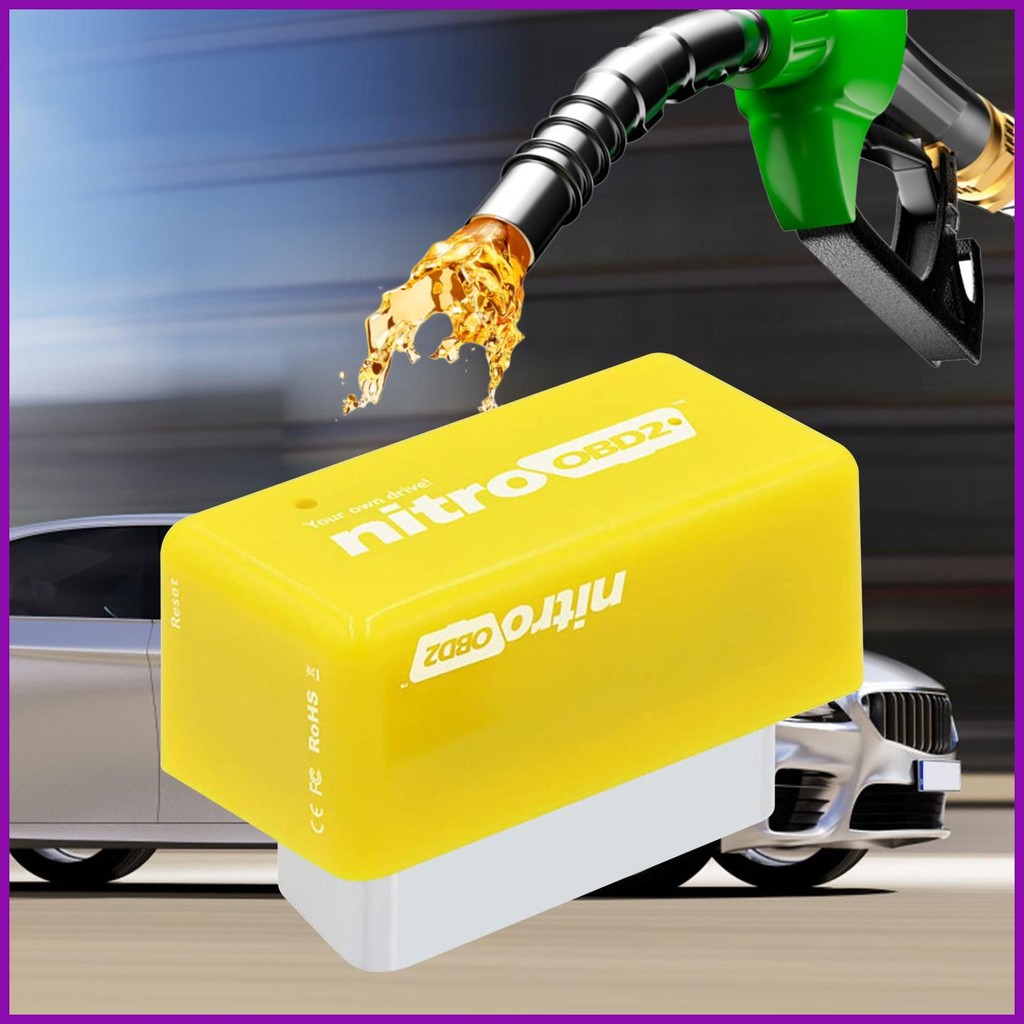Dual-Plate Fuel Saver with Chip Car Fuels Saver for Eco OBD2 & Nitro ...