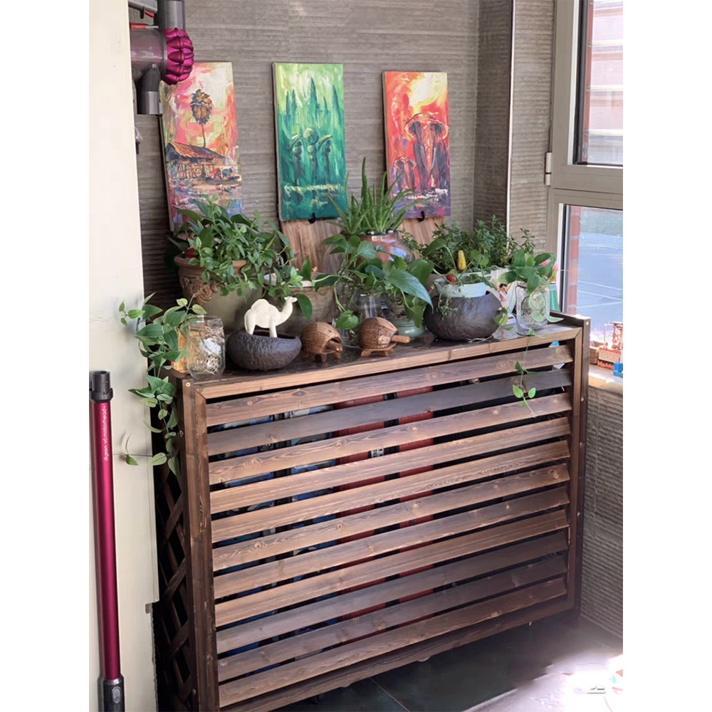 Outdoor Balcony Rack Air Conditioning Outdoor Unit Protective Cover ...