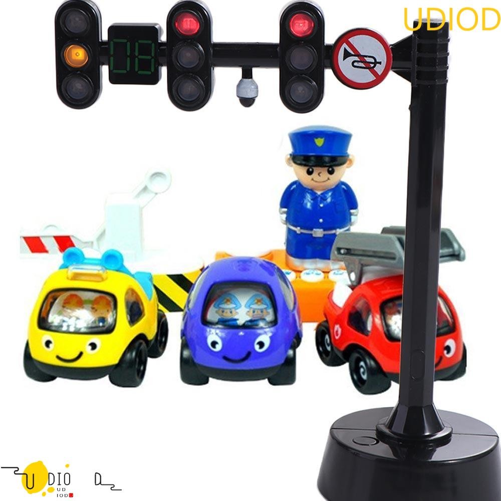 UDIOD Traffic Toy Light Signs, Safety Model Mini Stop Model Toys, Road ...