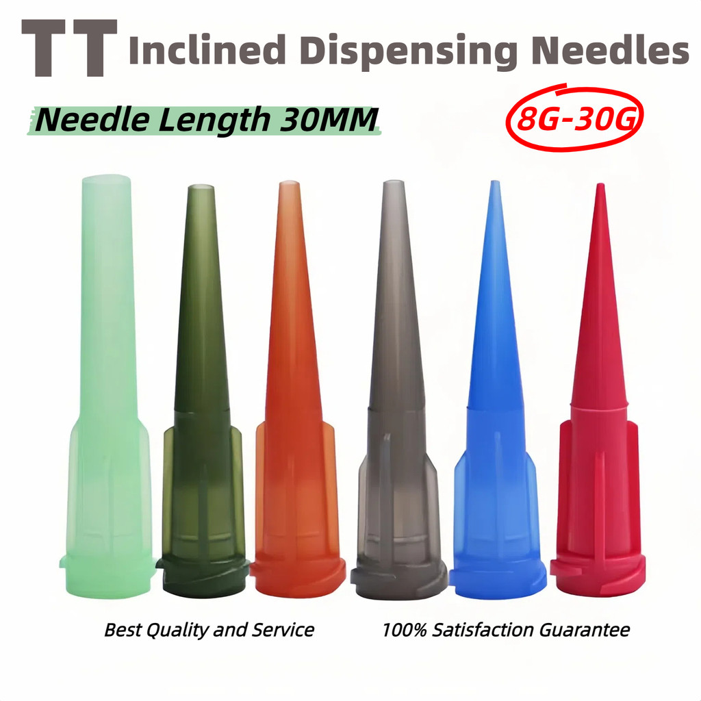 10pcs Total Length 30mm 8G-30G TT Plastic Tapered Pinhead,Liquid ...