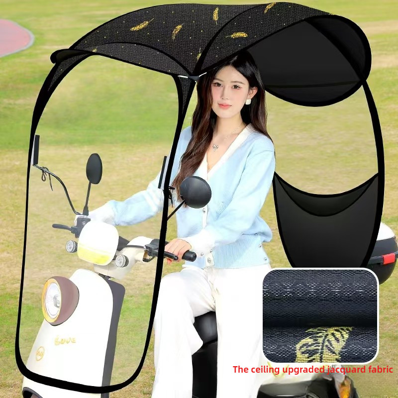 [Spot] Protective Gear Electric Car Canopy Motorcycle Awning Electric ...