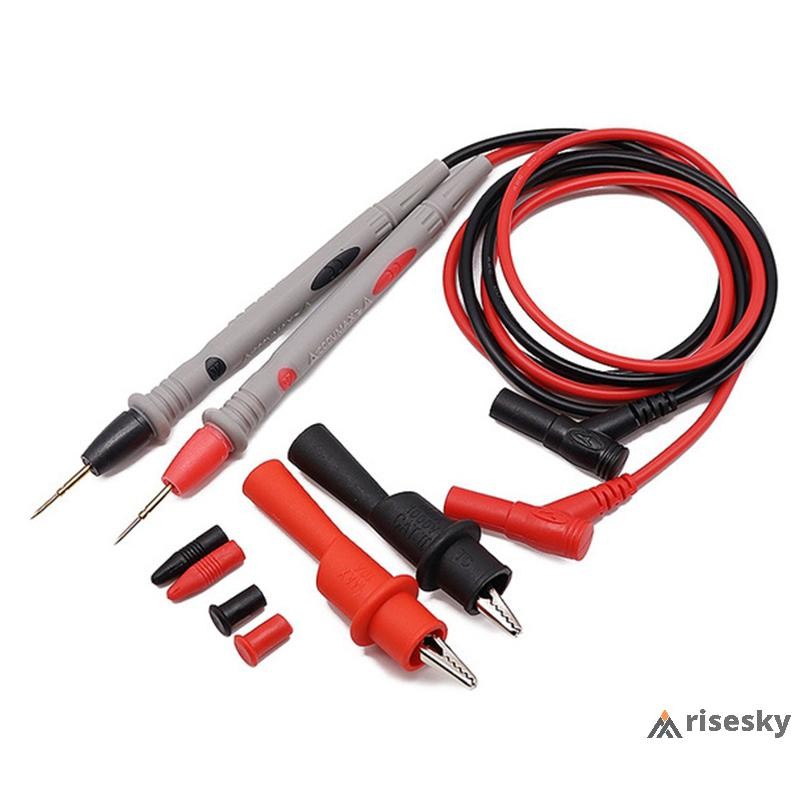 [risesky] Multimeter Test Leads Probe Measuring Pin Needle Tip Digital ...