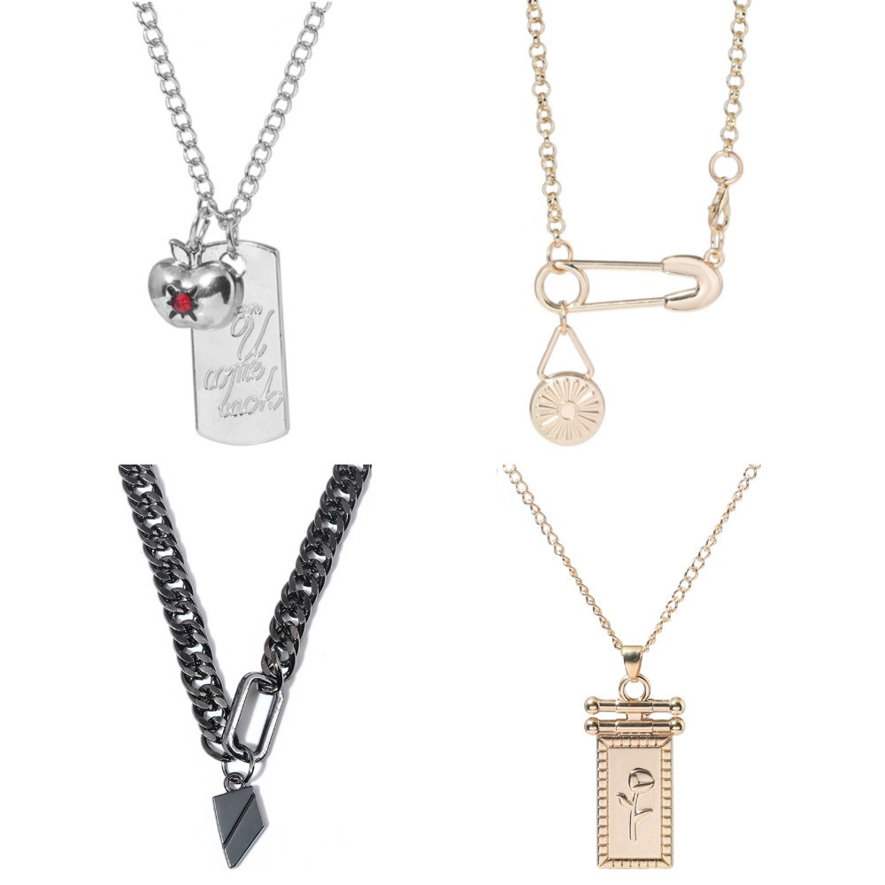 Game Love and DeepSpace Necklaces Rafayel Sylus Caleb Apple Pendant ...