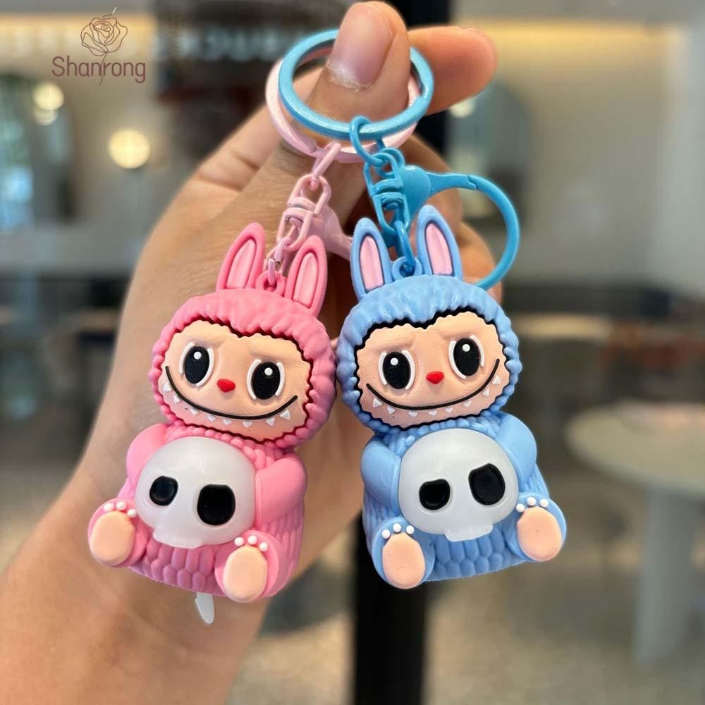 SHANRONG labubu keychain Labubu Doll Keychain, Pop Mart Labubu Labubu ...