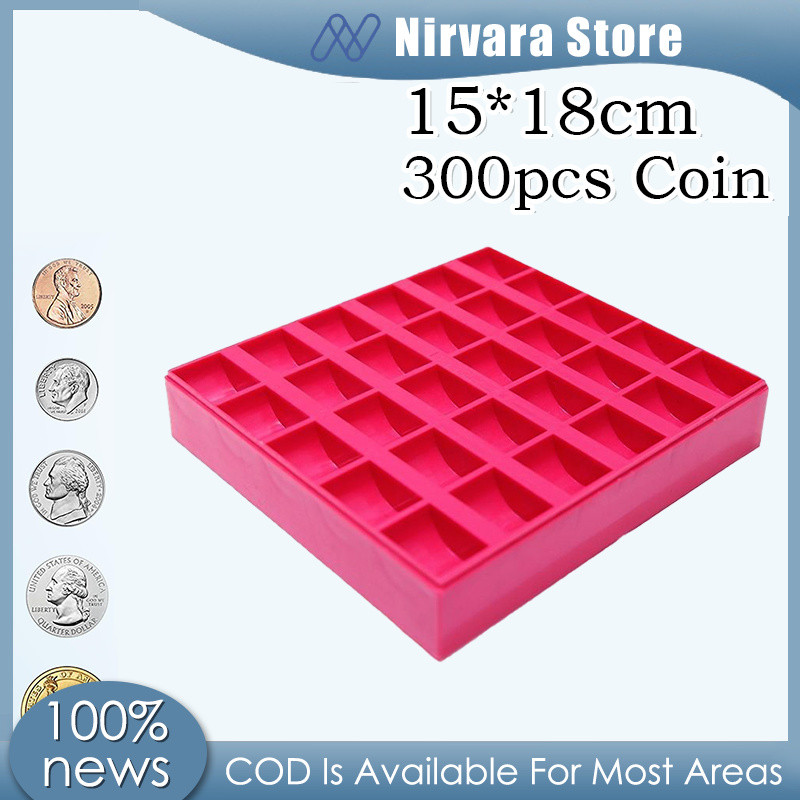 Coin Tray Coin Sorter Coin Counter 30 Grids For Pisonet | Shopee ...