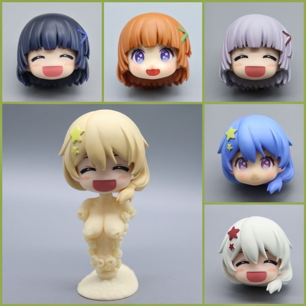 Ob11 Baby Head gsc Nendoroid Doll Hair Band Makeup Baby Face gsc Hair Universal Detachable ...