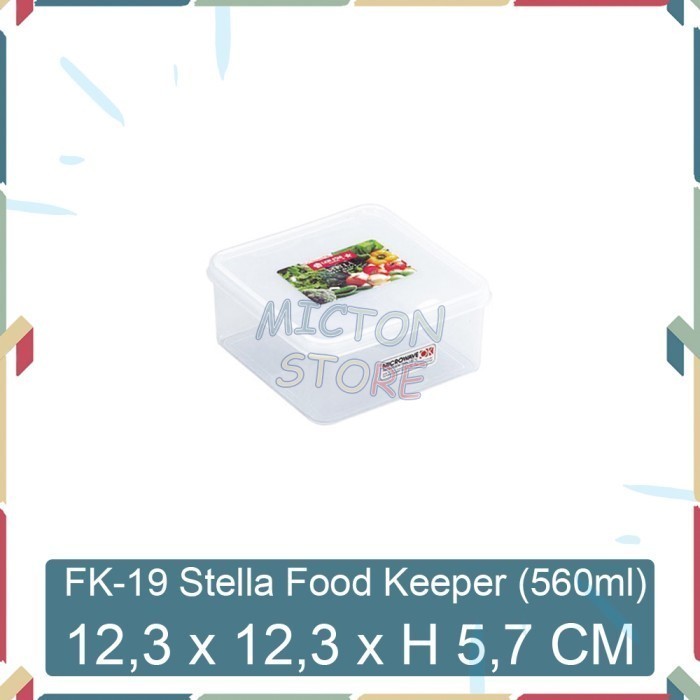 TOPTON Lion Star FK-19 Stella Food Keeper 560ml LionStar Snack Square ...