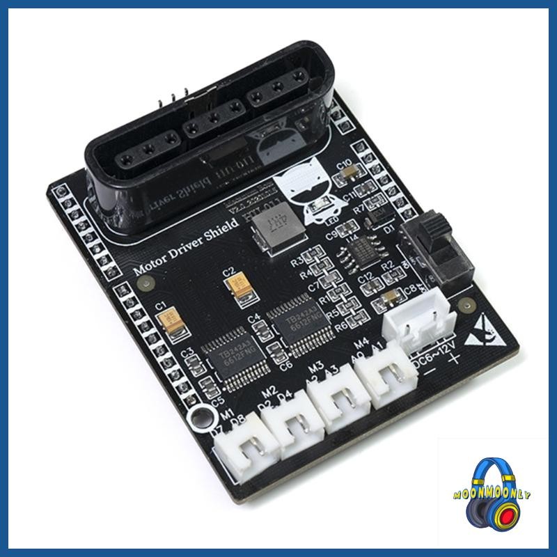 MOOMMY 4-Way Motor Drive Expansion Board 4-Channel Motor Driver Module ...