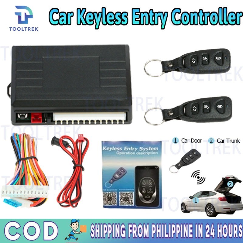 Car Door Lock Remote Central Keyless System Central Locking with Remote ...